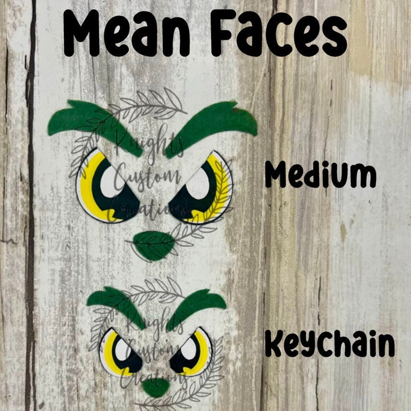 Mean Eyes - Etsy