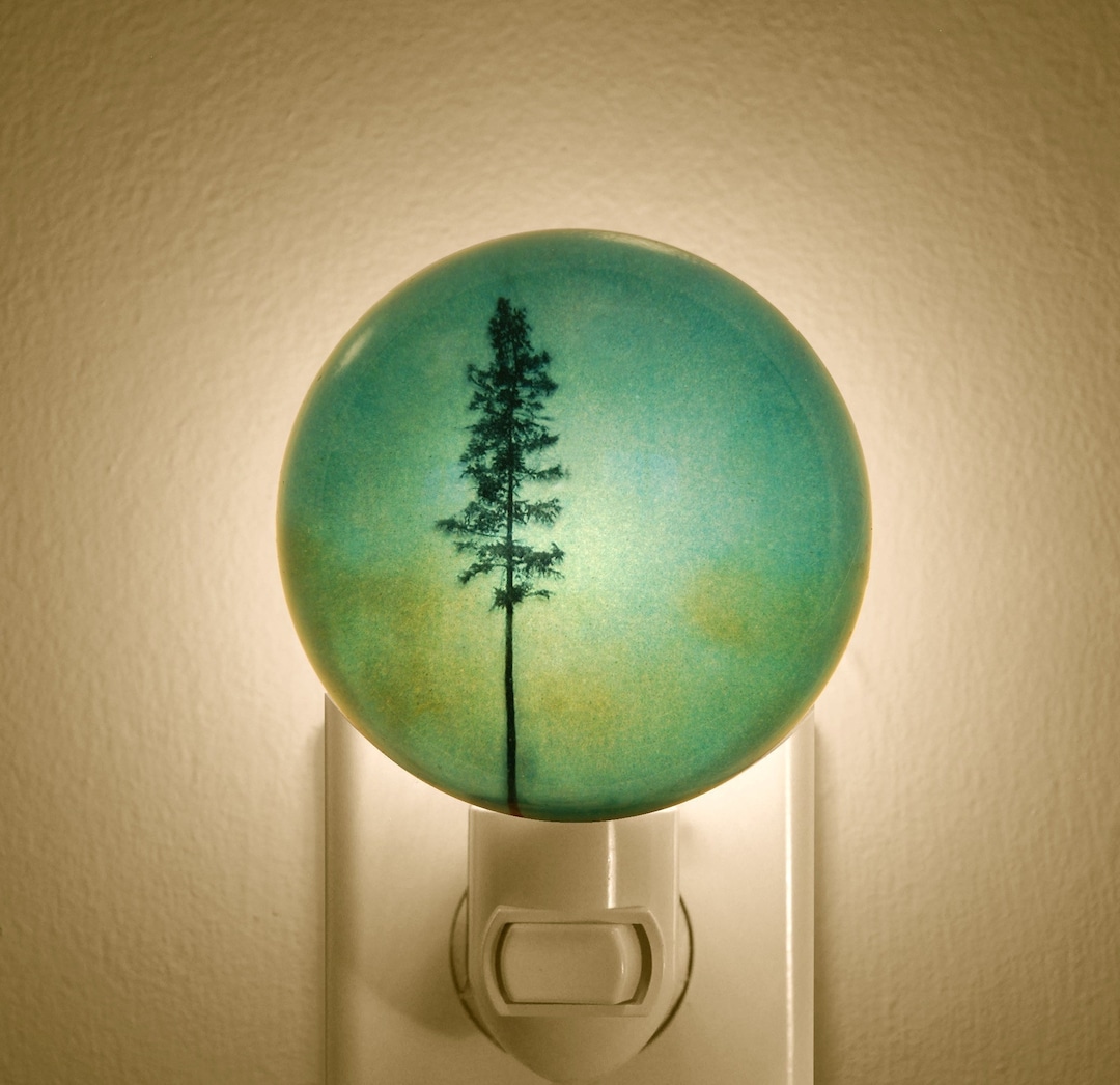 Turquoise Night Light, Turquoise Art, Beautiful Light, Tree Night Light ...