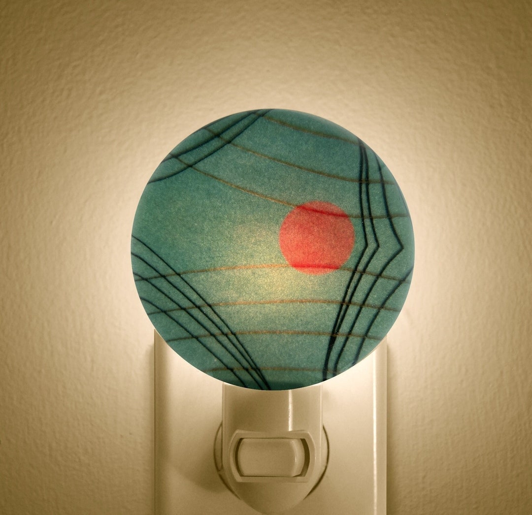 MCM Lighting, Mid Century Modern Light, Night Light Retro, Minimalist ...