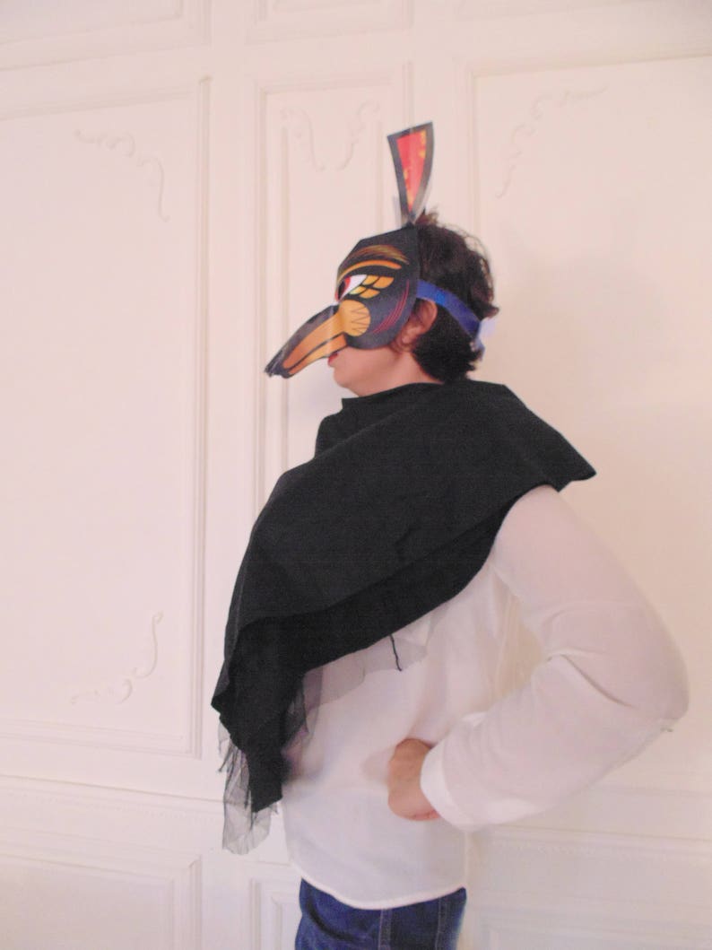 Egyptian Mask. Seth Mask PRINTABLE Pattern. Mens Masquerade Mask ...