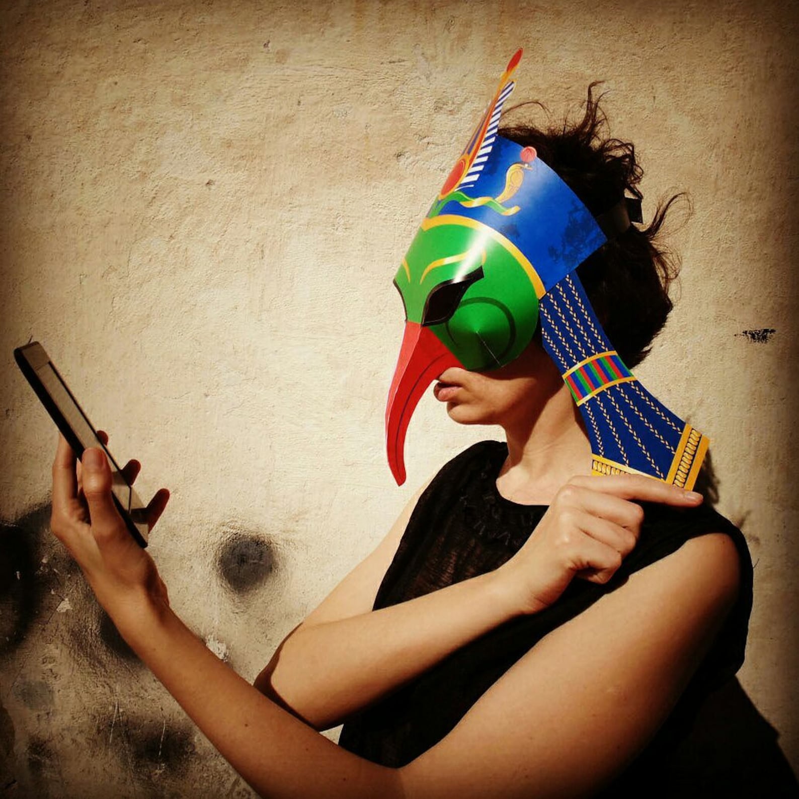 Thoth Mask PRINTABLE. Masquerade Mask. Egyptian Mask. Mask - Etsy Canada