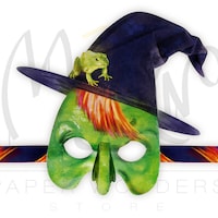 Witch Masks - Etsy
