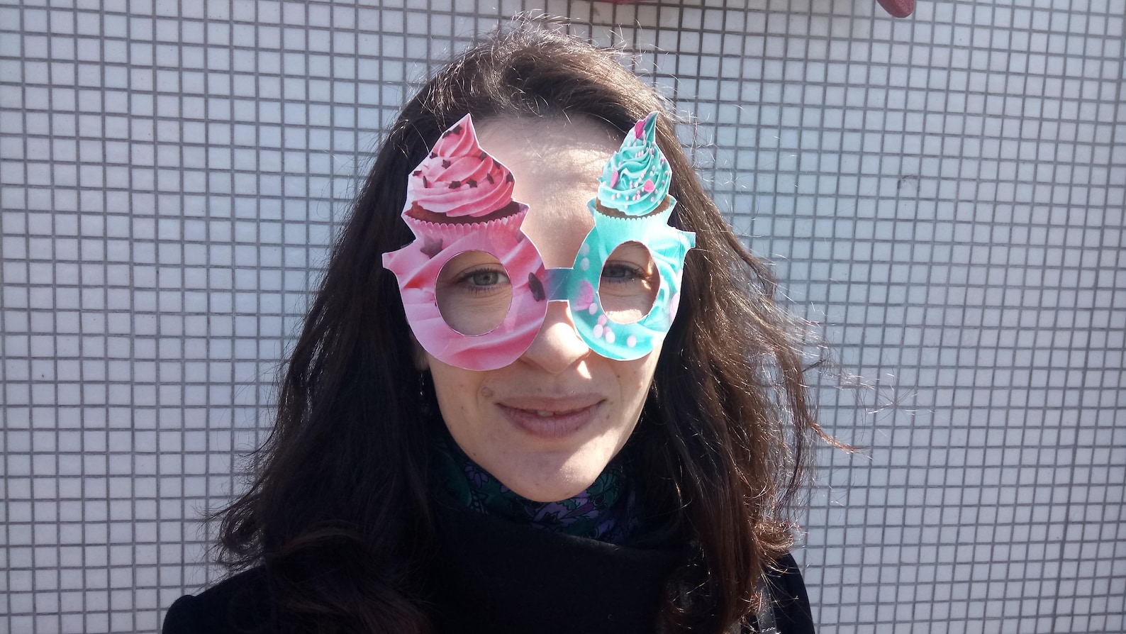 Cupcake Mask. Cupcake Party Decorations. Cupcake Glass Mask. - Etsy