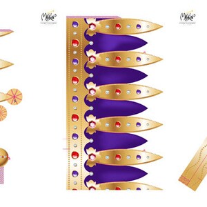 Paper Crown PRINTABLE. Royal Crown. Queen Crown. King Crown. Crown ...