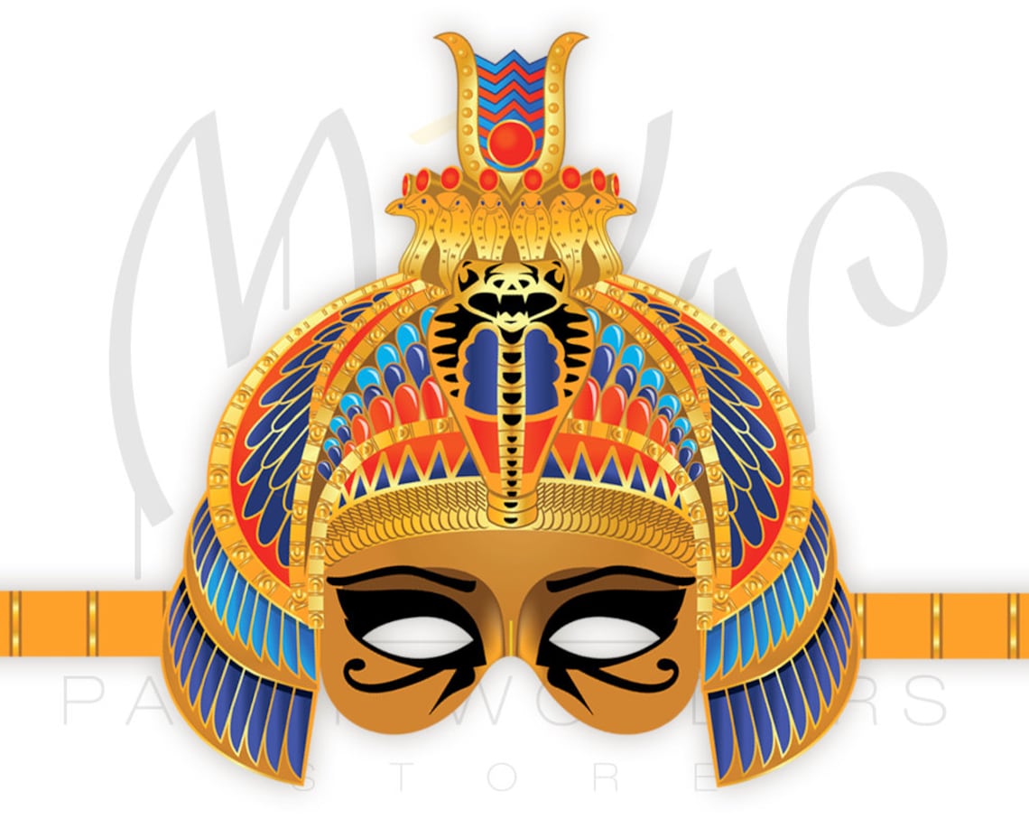 Egyptian Princess PRINTABLE Mask. Egyptian Mask. Ancient Egypt | Etsy ...