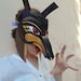 Egyptian Mask. Seth Mask PRINTABLE Pattern. Mens Masquerade Mask ...