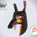Egyptian Mask. Seth Mask PRINTABLE Pattern. Mens Masquerade Mask ...