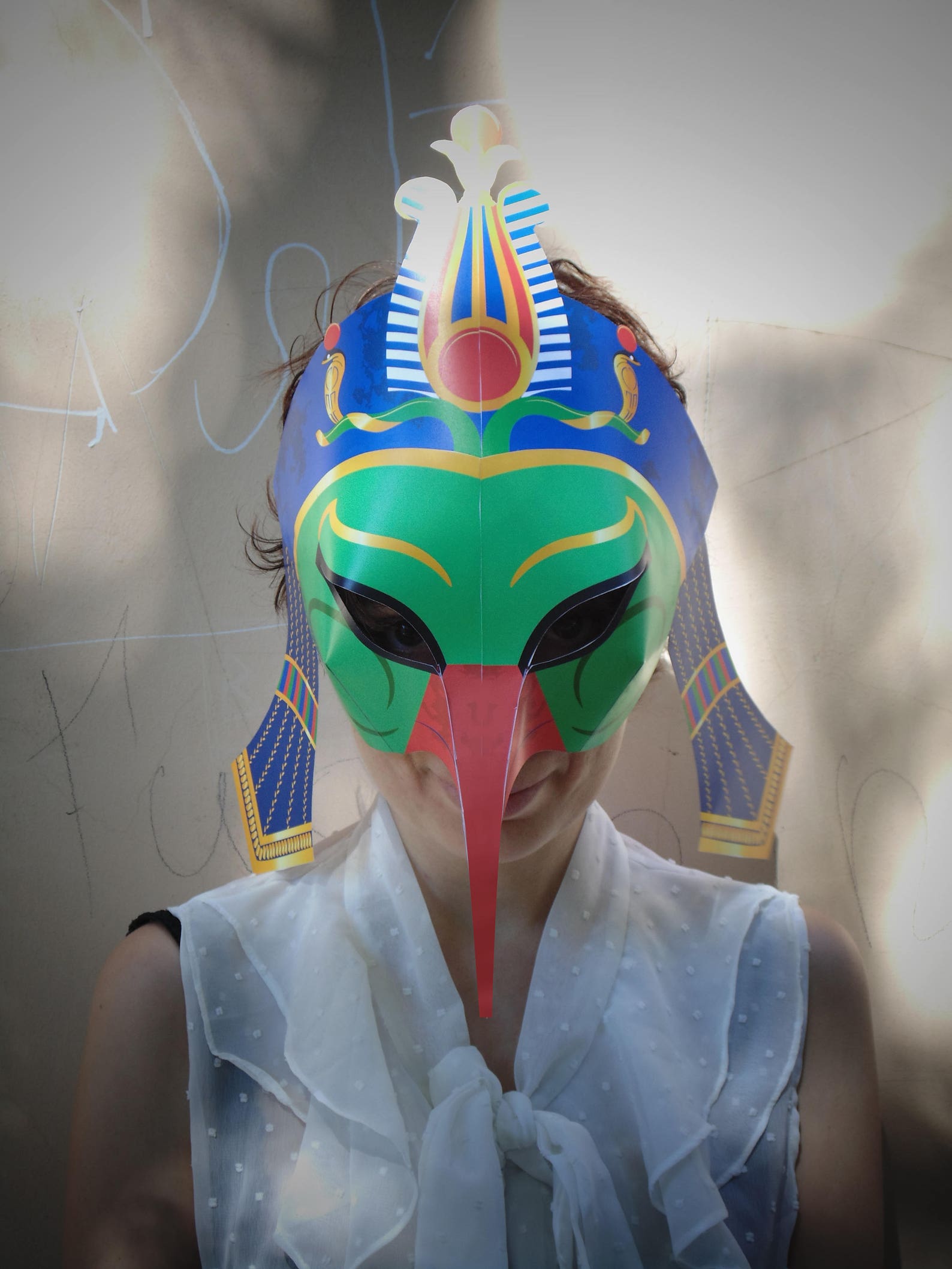 Thoth Mask PRINTABLE. Masquerade Mask. Egyptian Mask. Mask - Etsy