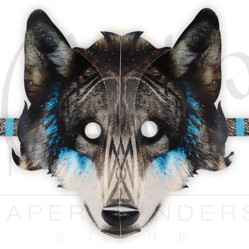 Realistic Wolf Mask - Etsy