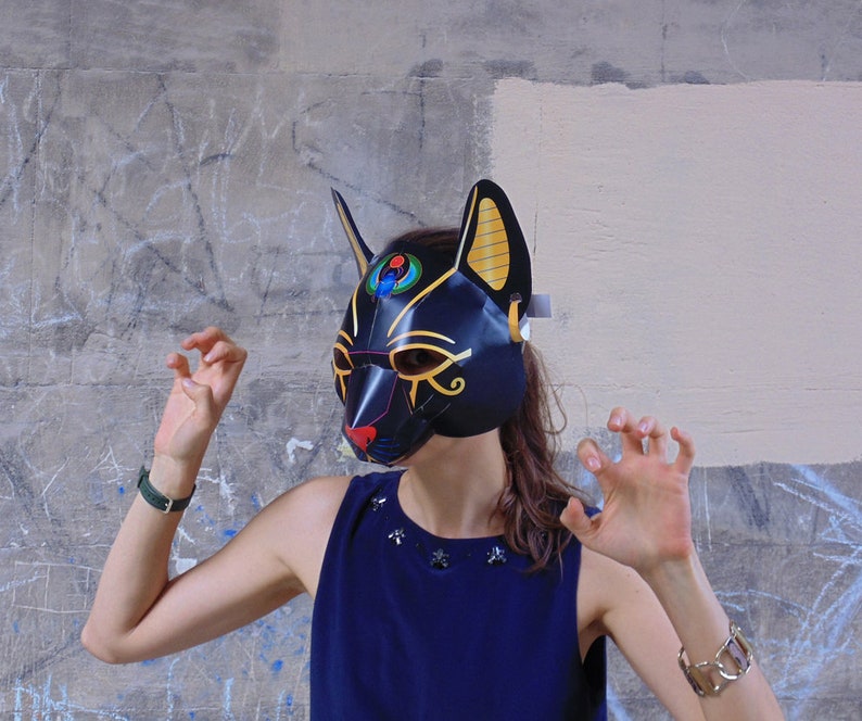Bastet Mask PRINTABLE Pattern Bast Mask Bast Goddess - Etsy