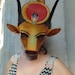 Egyptian Mask PRINTABLE Pattern. Hathor Mask. Cow Mask. Mask Pattern ...