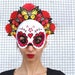 Sugar Skull Mask PRINTABLE. Calavera Mask. Day of the Dead Skull Mask ...