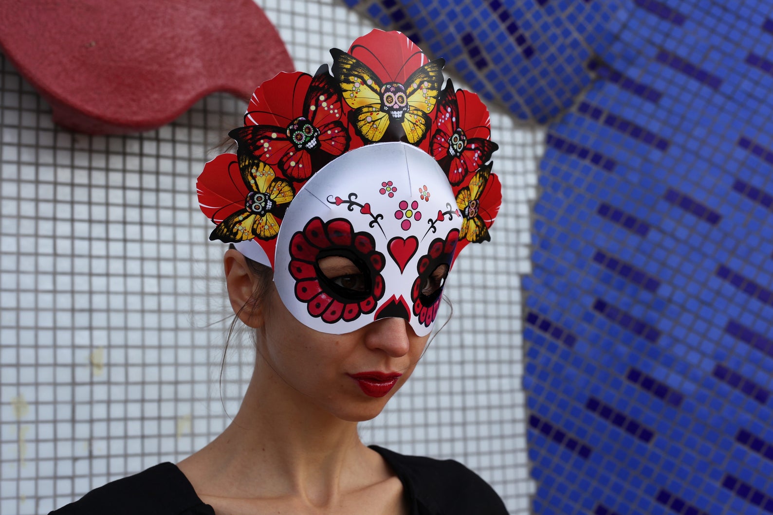 Sugar Skull Mask PRINTABLE. Calavera Mask. Day of the Dead | Etsy