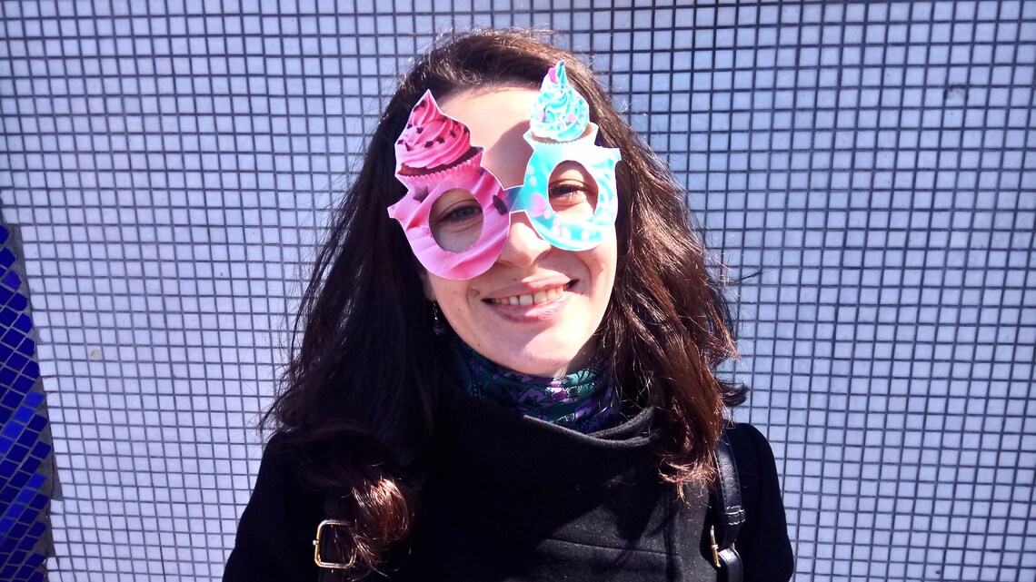 Cupcake Mask. Cupcake Party Decorations. Cupcake Glass Mask. - Etsy