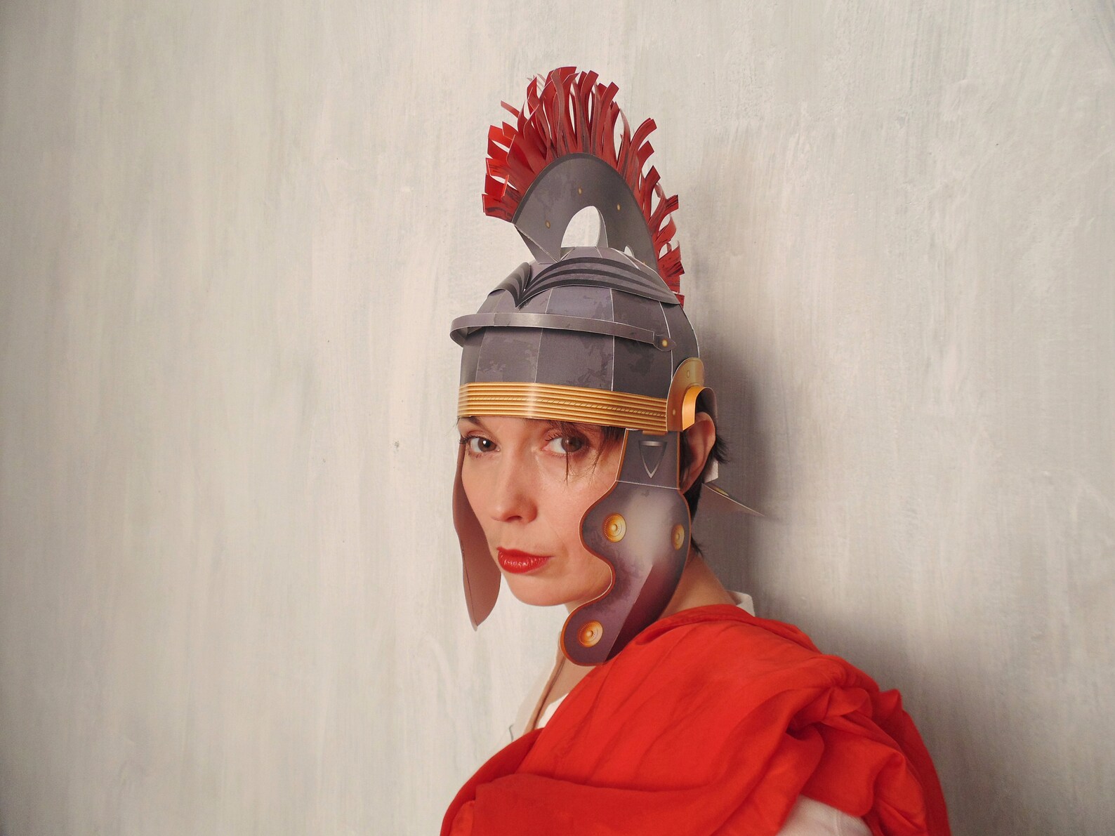 Roman Helmet Pattern PRINTABLE. Roman Soldier Costume. Gladiator Helmet ...