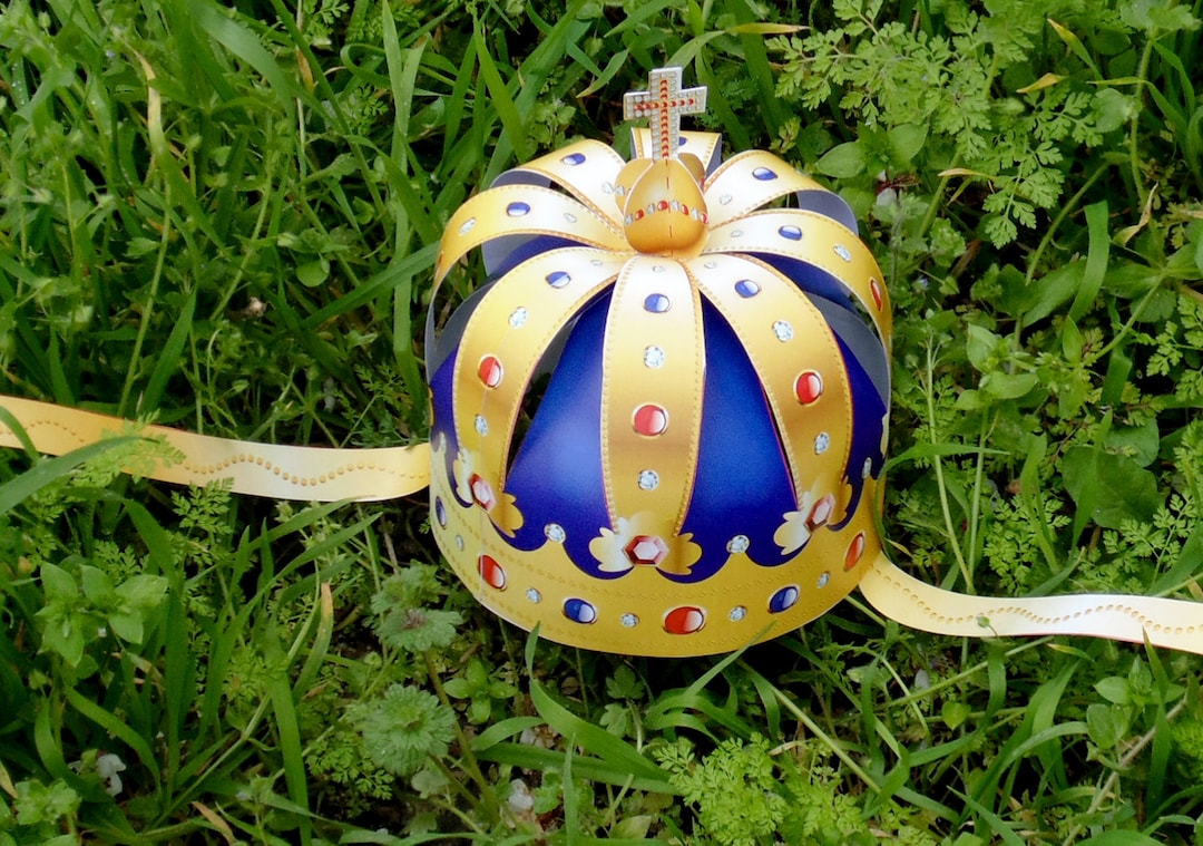 Paper Crown PRINTABLE. Royal Crown. Queen Crown. King Crown. Crown ...