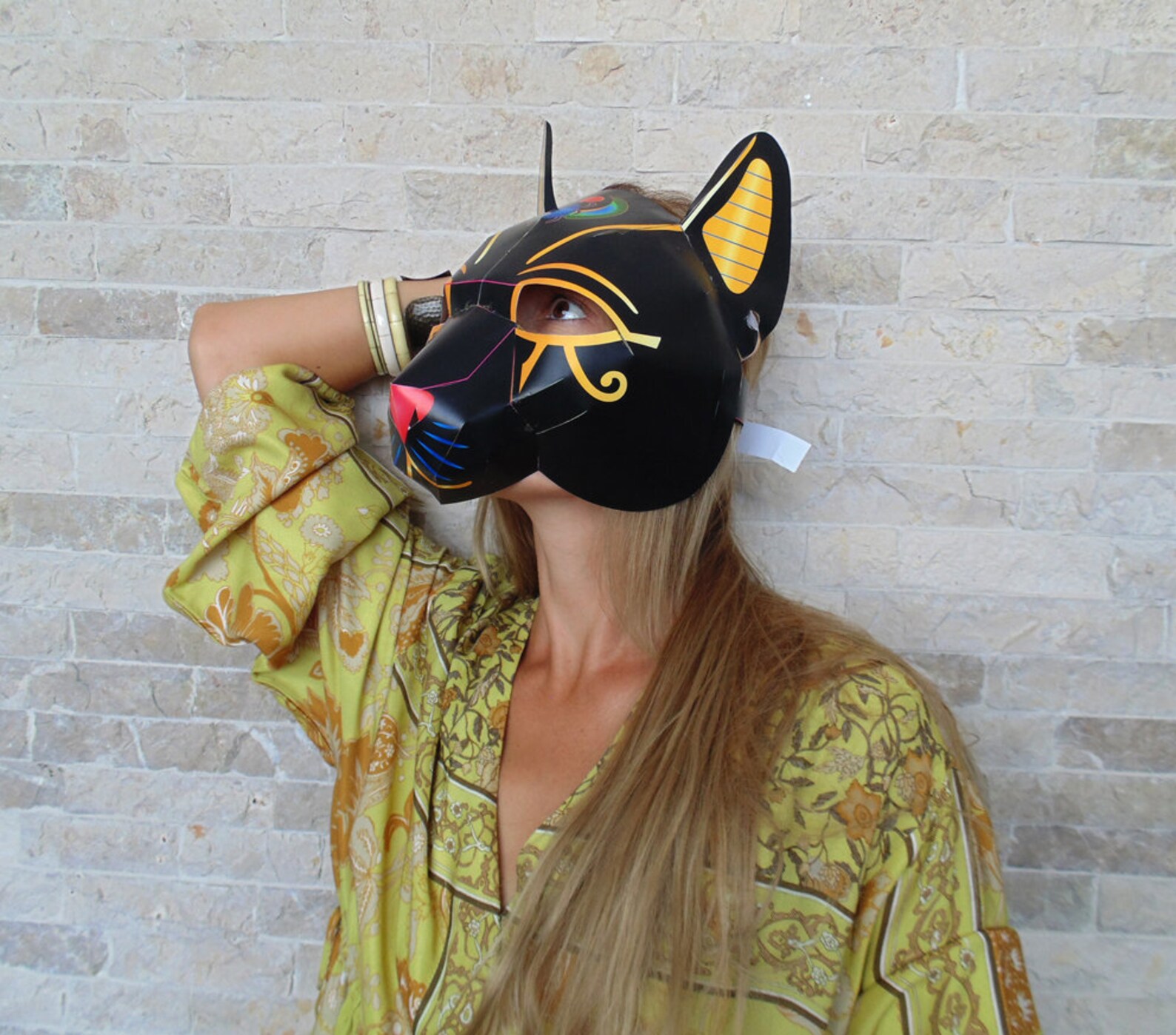 Bastet Mask PRINTABLE Pattern Bast Mask Bast Goddess - Etsy