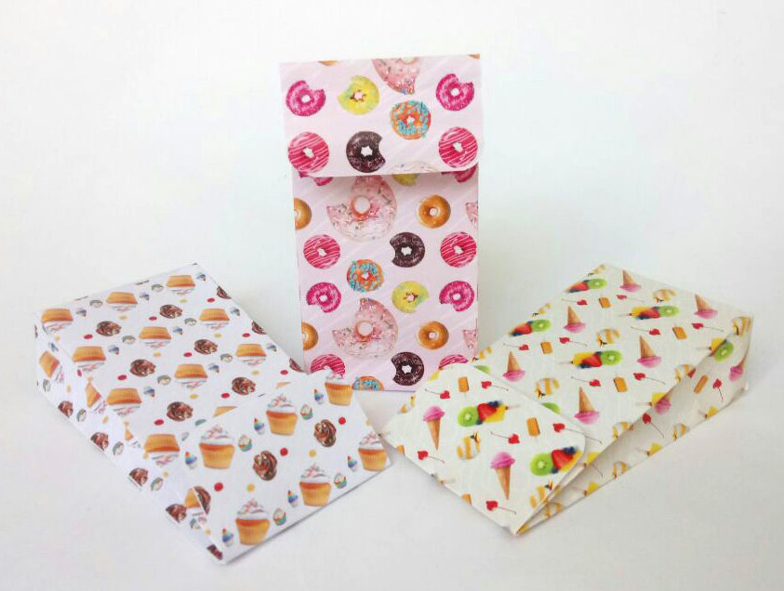 Paper Bags PRINTABLE Pattern. Paper Gifts Bag. Favor Bags. - Etsy