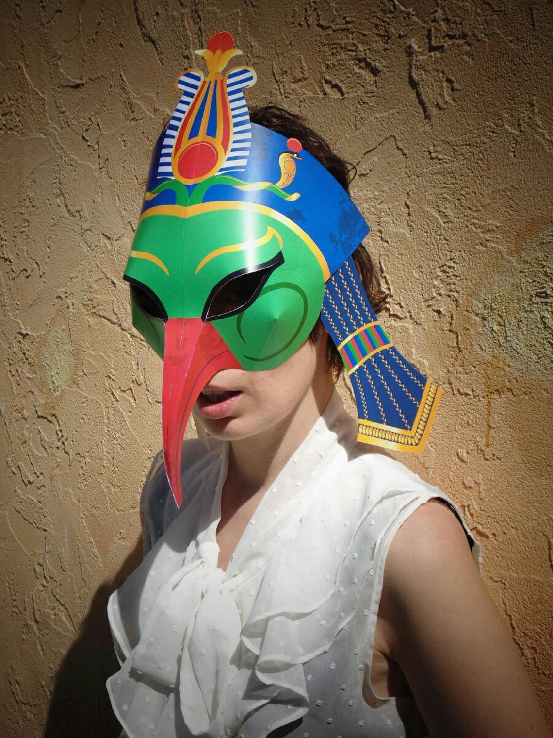 Thoth Mask PRINTABLE. Masquerade Mask. Egyptian Mask. Mask - Etsy