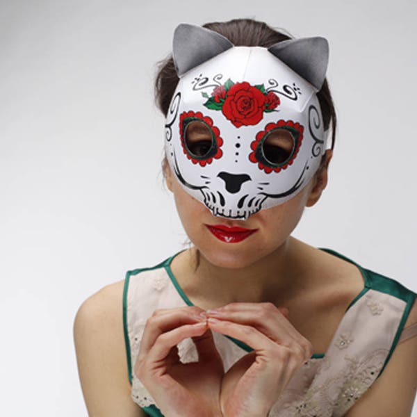Day of the Dead Mask - Etsy