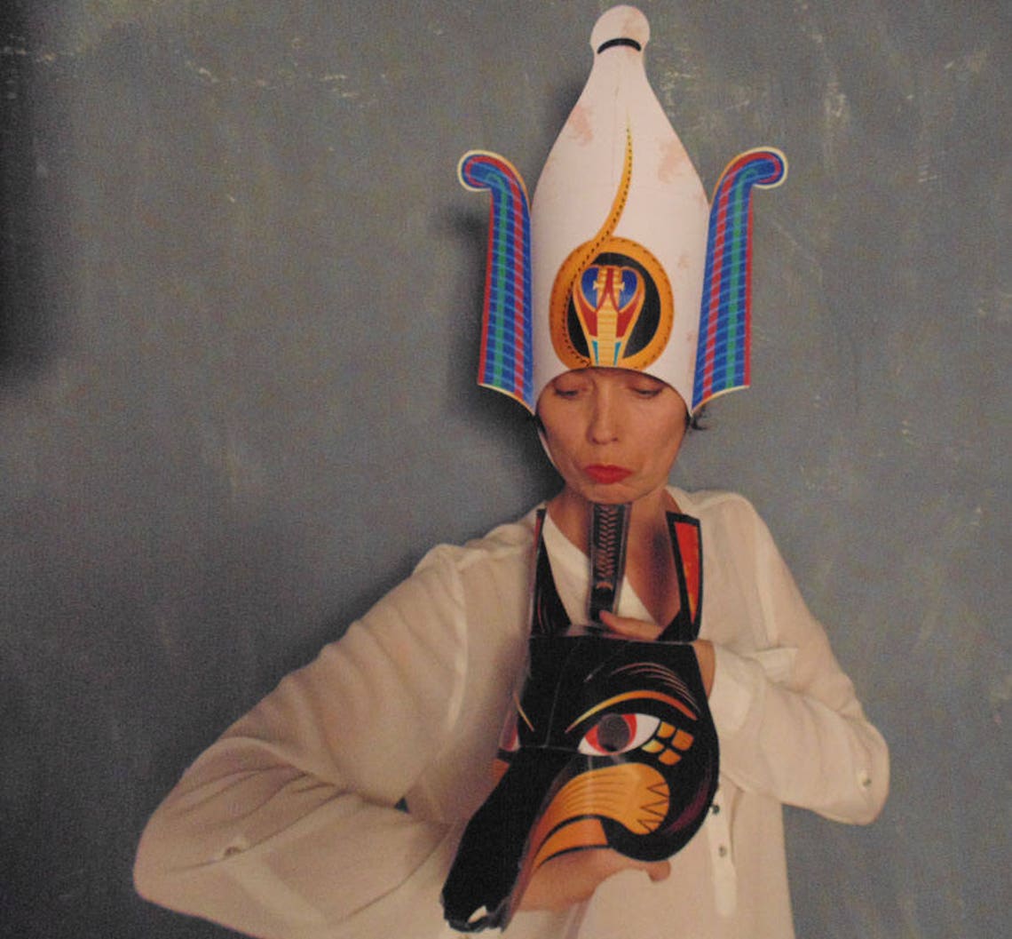 Osiris Printable Mask. Egyptian Mask. Osiris God Mask. Osiris Cosplay ...