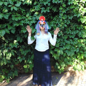 Ra Mask PRINTABLE Pattern. Egyptian God Mask. Egyptian Paper Mask ...