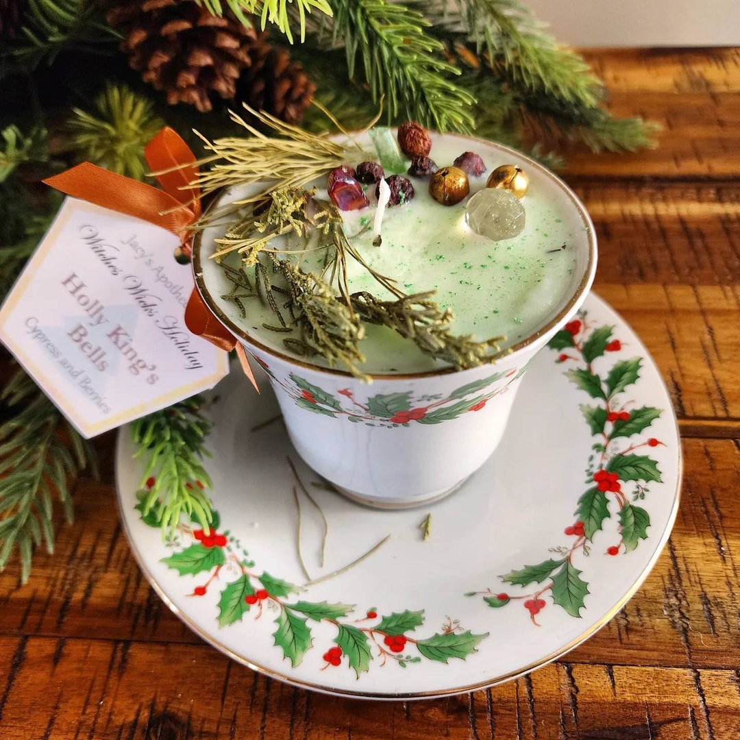 WITCHES WICKS TEACUPS Holly King's Bells - Etsy