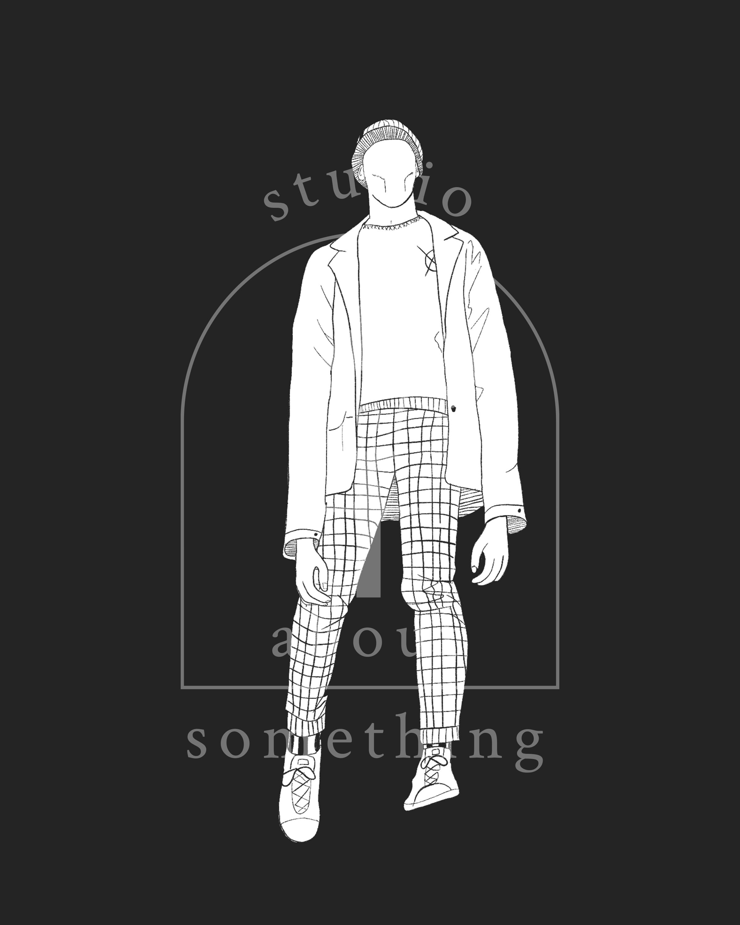 Modern Slender Man Digital Print | 8x10 | Download | Cool Cryptids ...