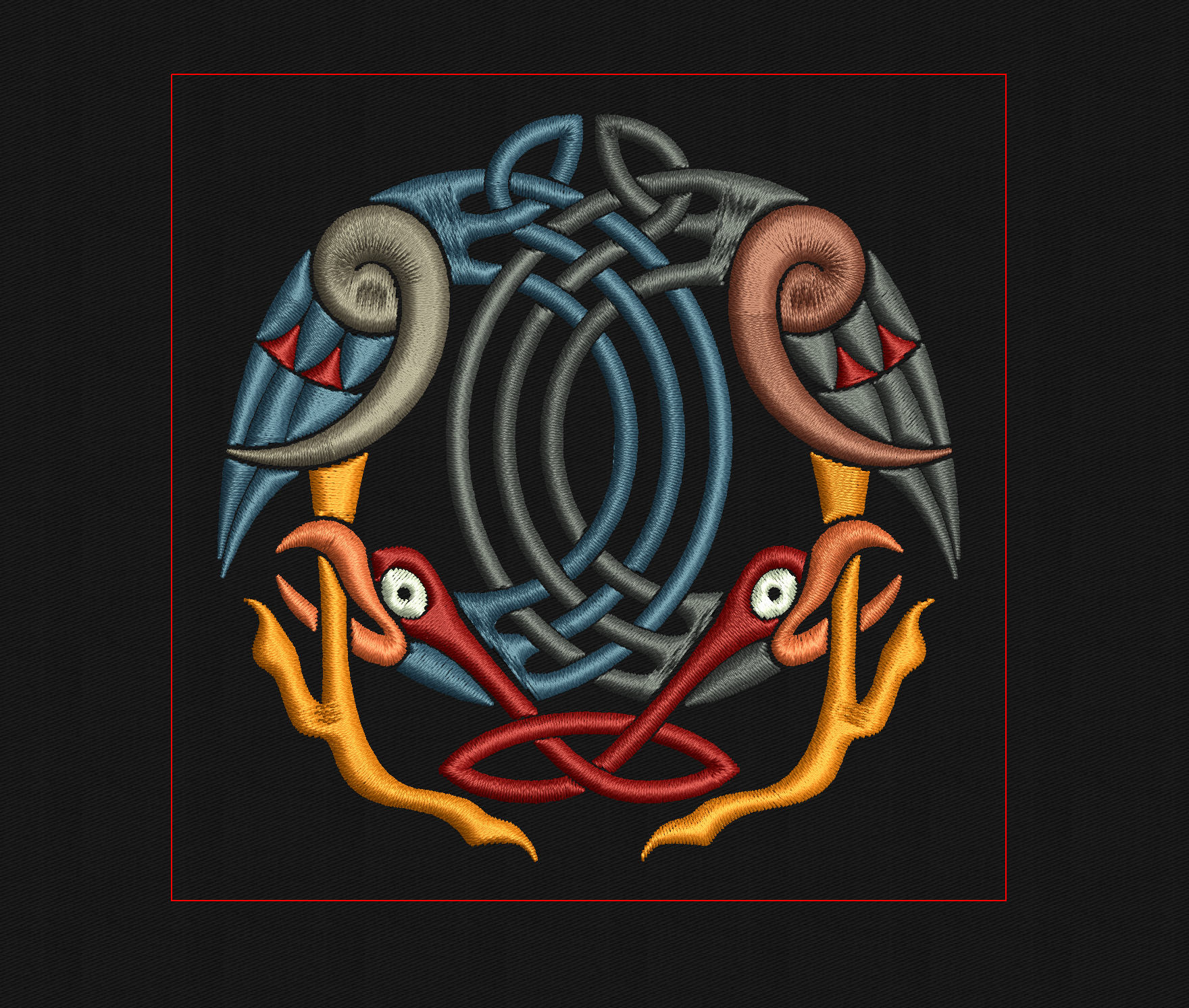 Celtic Birds I. Two Sizes - Etsy