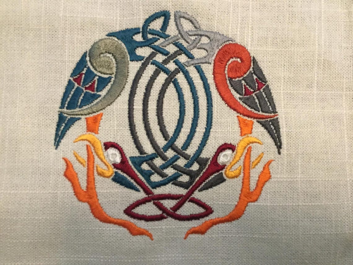 Celtic Birds I. Two Sizes - Etsy