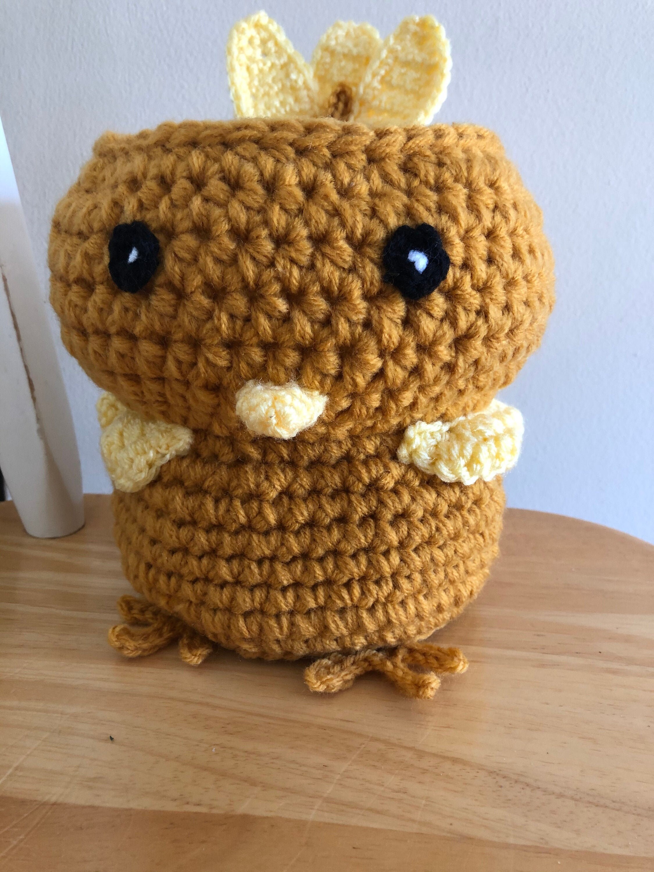 Torchic Inspired Basket Crochet Pattern - Etsy