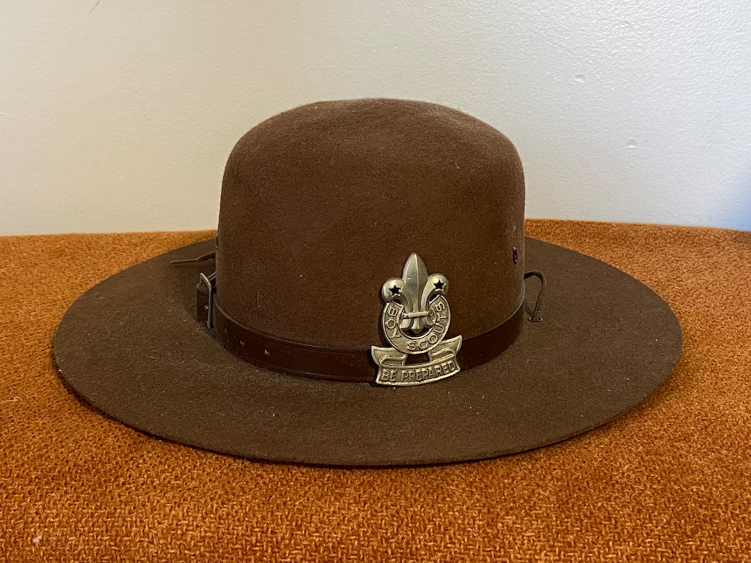 1940-50s BSA Official Boys Scout Felt Hat Ottawa, Canada Stores ...