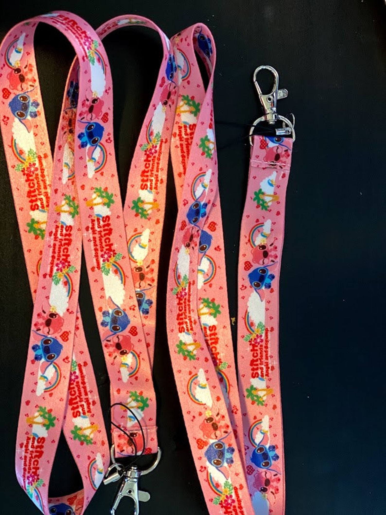 Disney's Stitch Lanyards you Choose the Style | Etsy