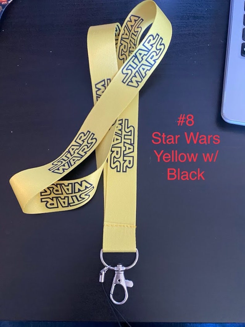 Star Wars Lanyard Disney / pin trading lanyards | Etsy