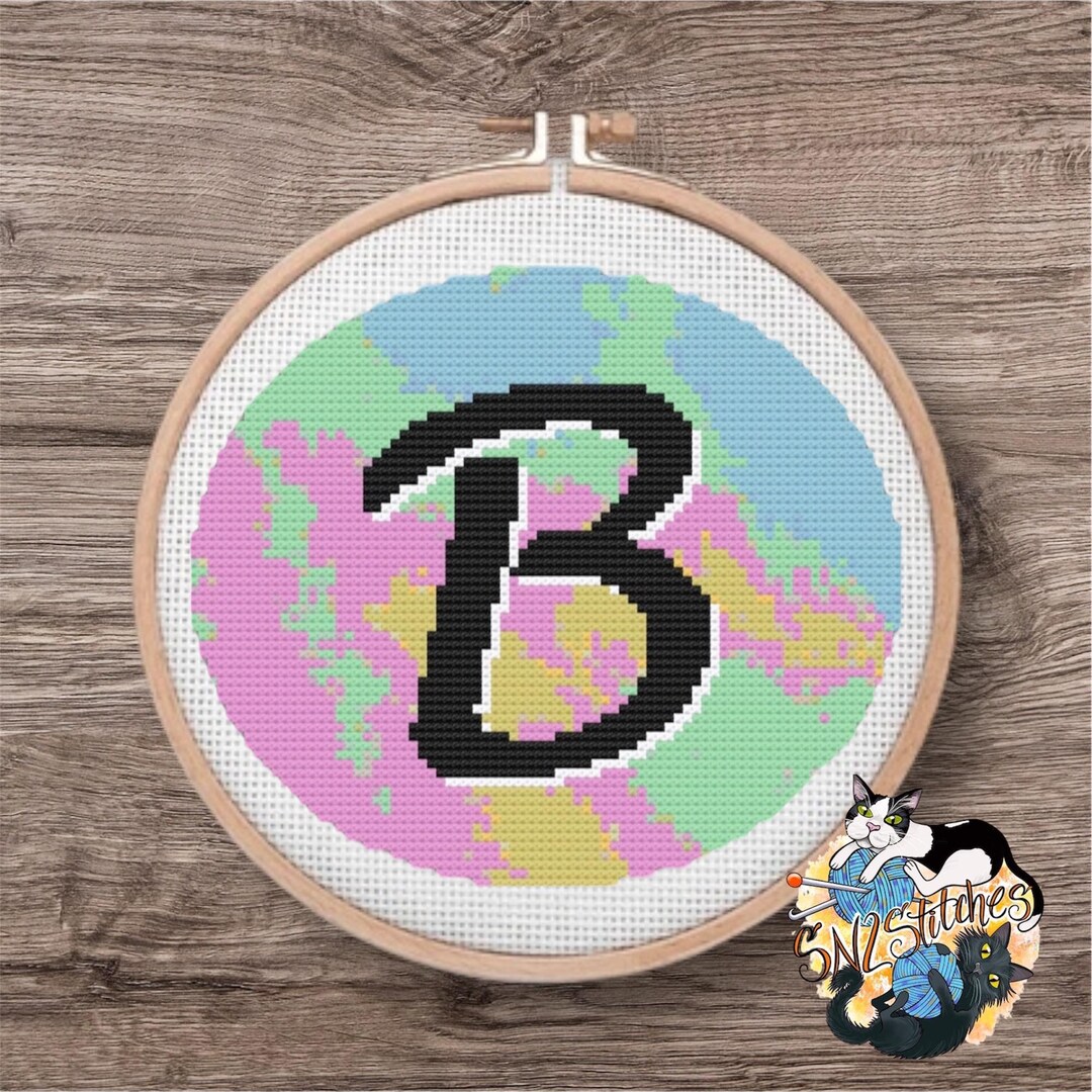 Letter "b" Cross Stitch Pattern PDF - Etsy