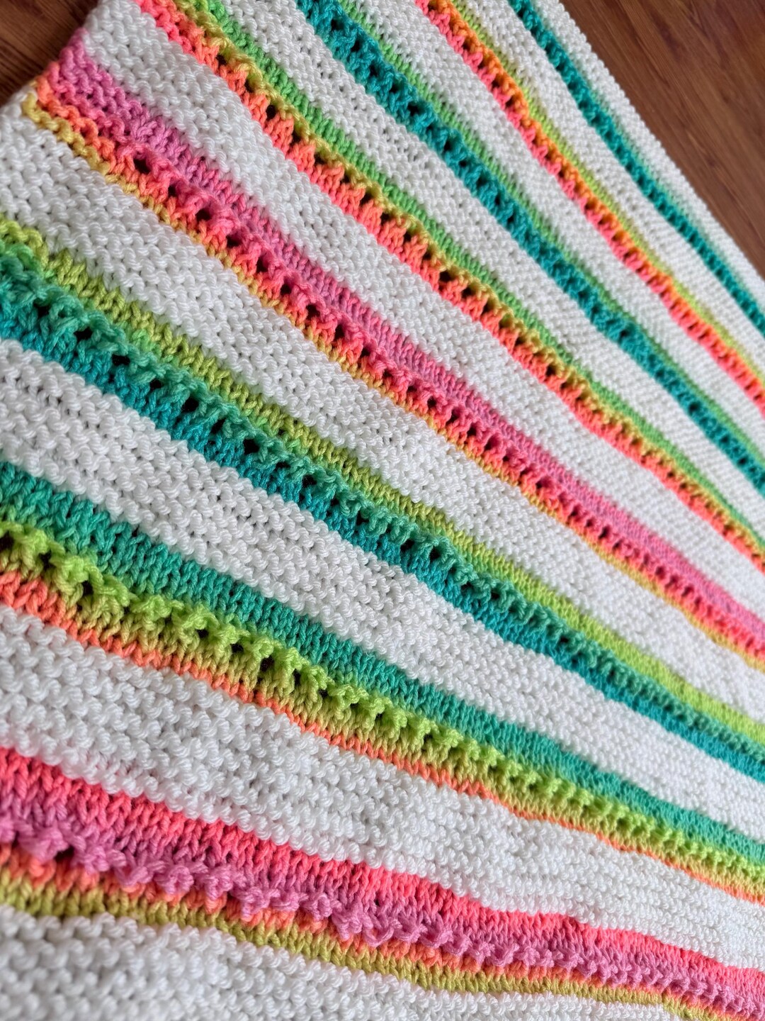 Knit Baby Blanket, Baby Shower Gift, Baby Blanket, Knit Blanket, Baby ...