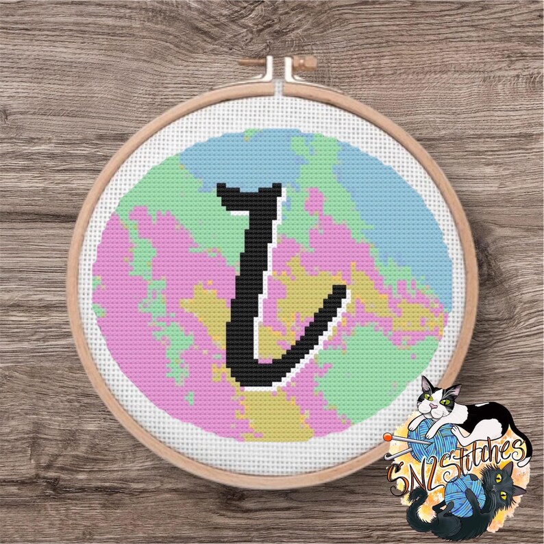 Letter "l" Cross Stitch Pattern PDF - Etsy