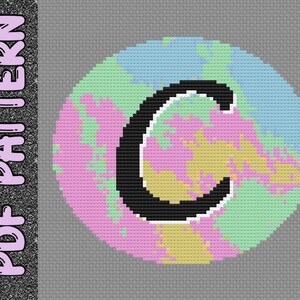 Letter "c" Cross Stitch Pattern PDF - Etsy