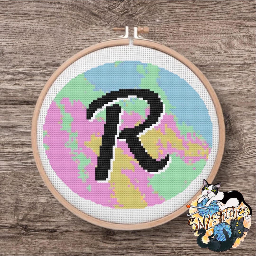 Letter "r" Cross Stitch Pattern PDF - Etsy