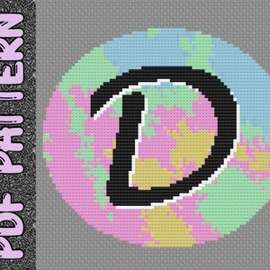 Letter "d" Cross Stitch Pattern PDF - Etsy