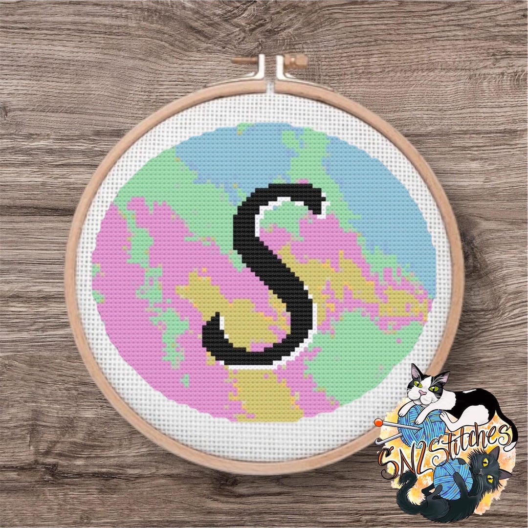 Letter "s" Cross Stitch Pattern PDF - Etsy