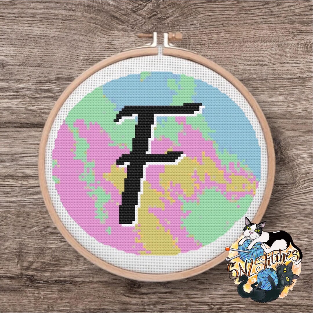 Letter "f" Cross Stitch Pattern PDF - Etsy