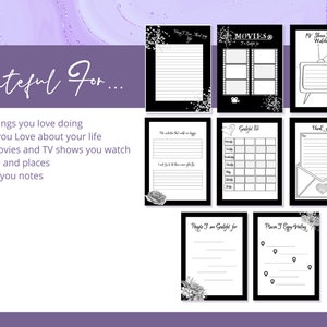 12 Month Gratitude Journal Printable - Etsy