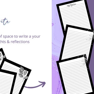 12 Month Gratitude Journal Printable - Etsy