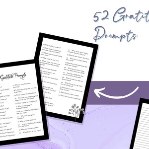 12 Month Gratitude Journal Printable - Etsy