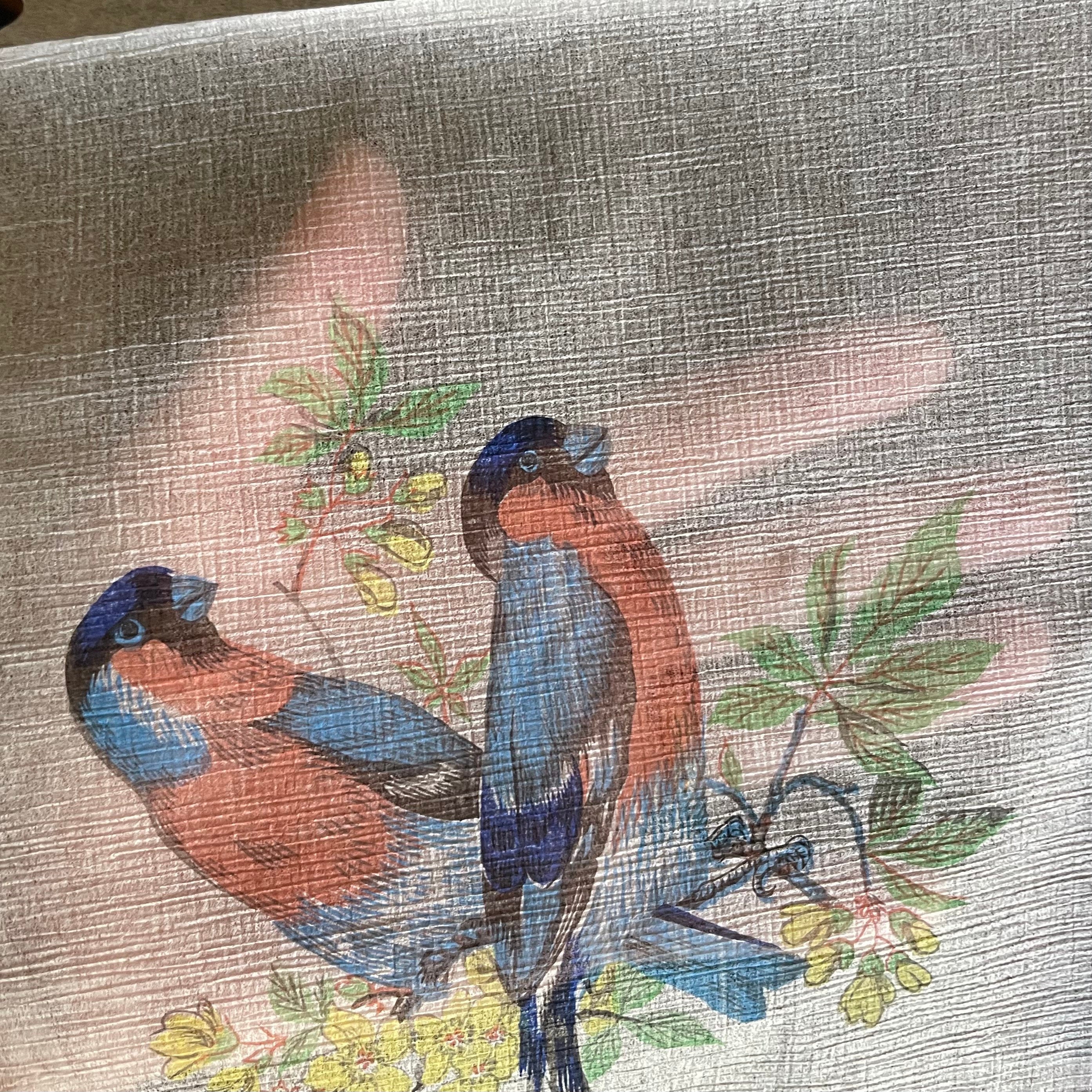 Bluebird Silk Effect Napkins Rice Paper Made in Japan - Etsy