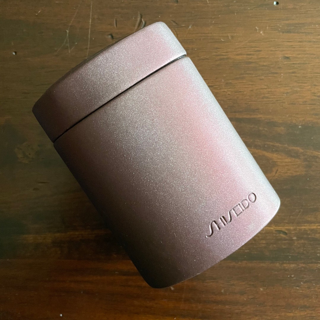 Shiseido Lipstick Case With Mirror C.1990s Hinged Lid - Etsy
