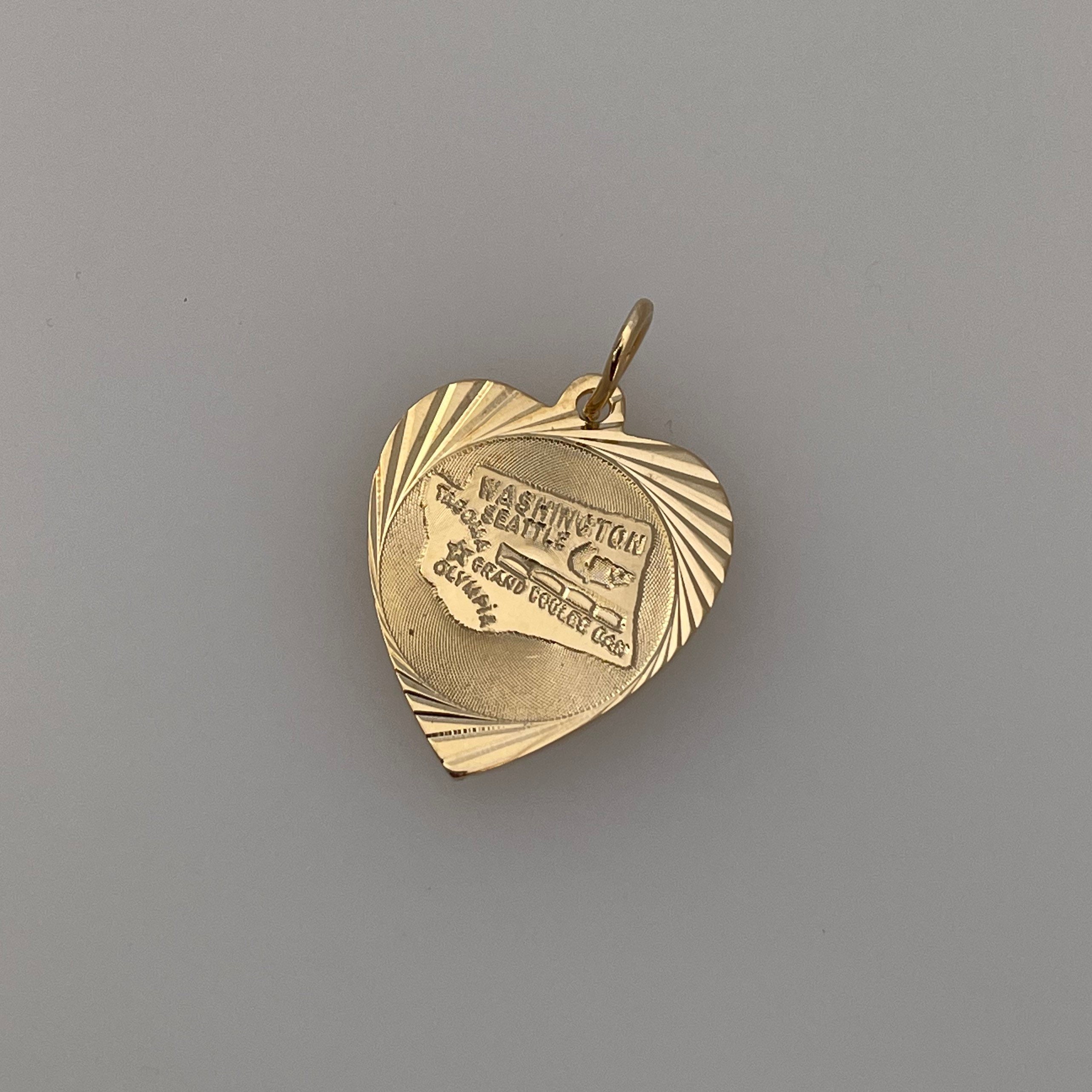 Vintage 12k Gold Filled Seattle Washington Charms - Etsy
