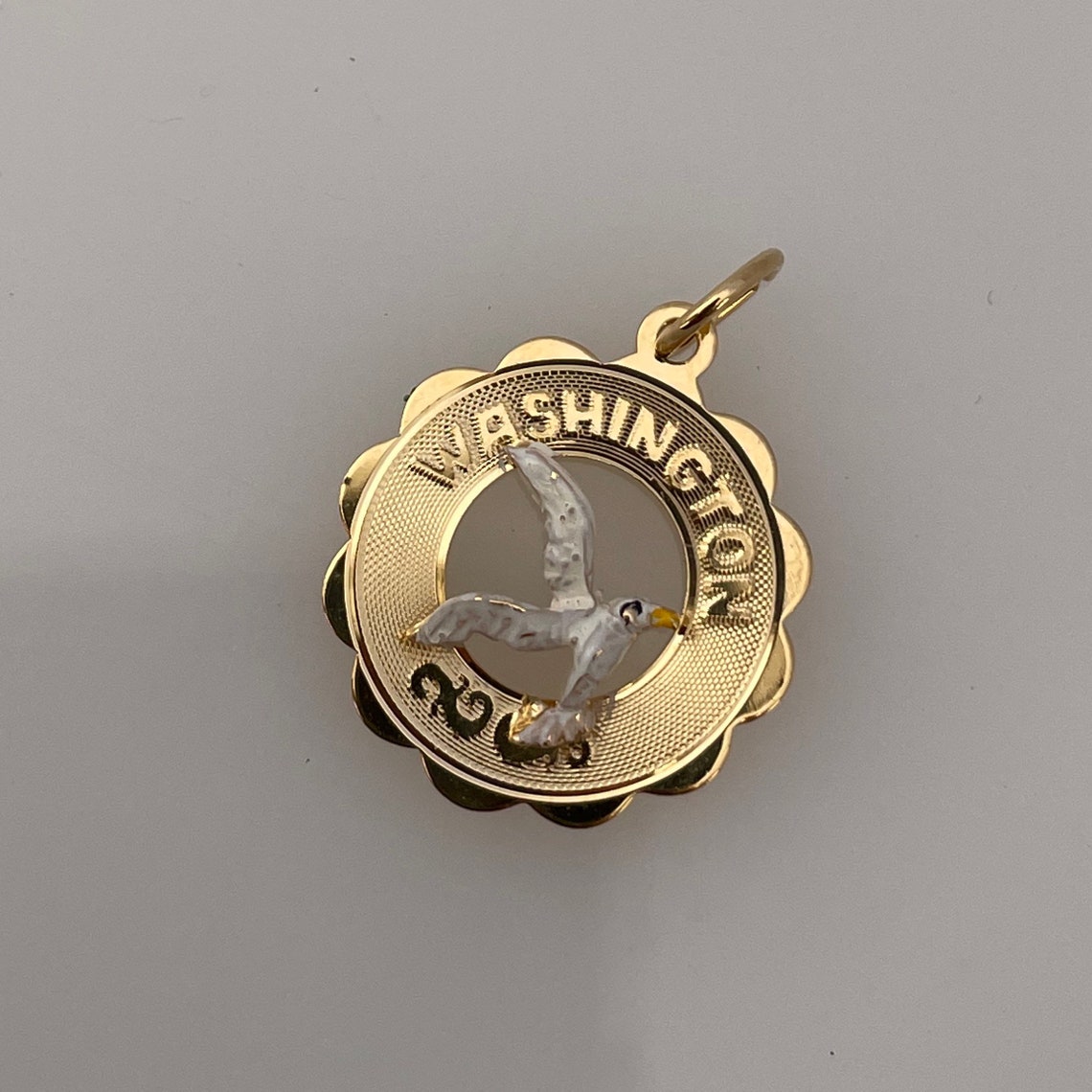 Vintage 12k Gold Filled Seattle Washington Charms - Etsy