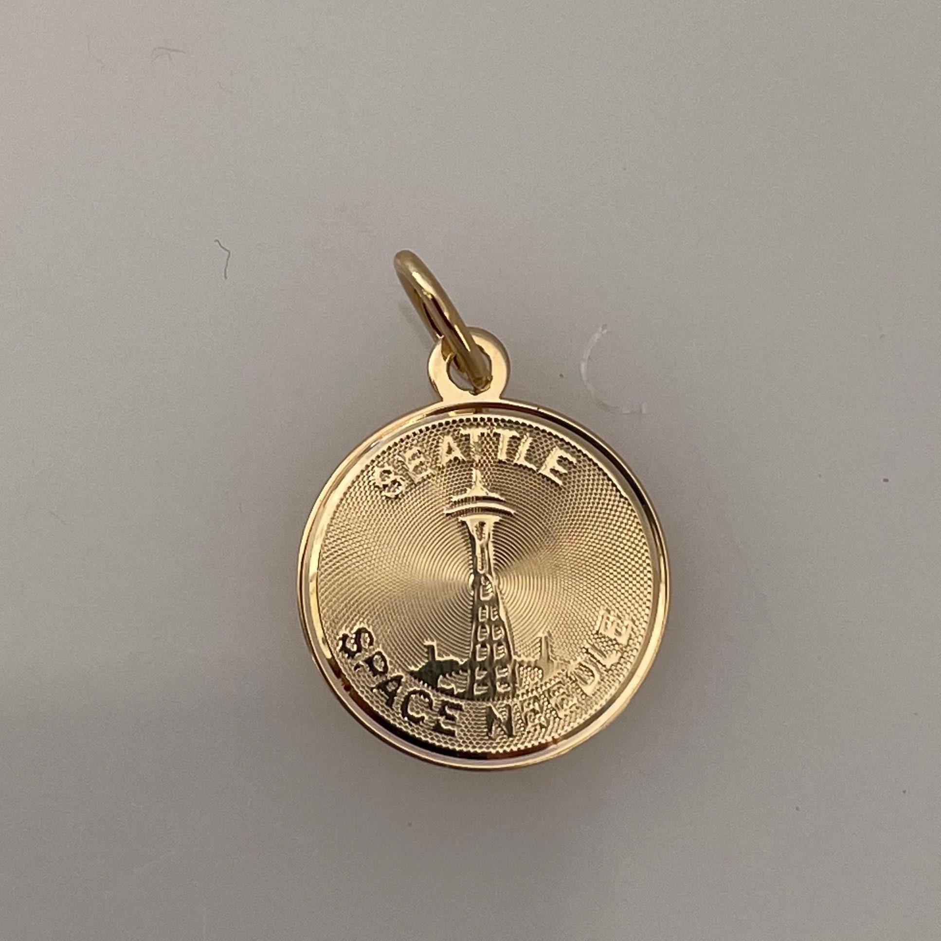 Vintage 12k Gold Filled Seattle Washington Charms - Etsy
